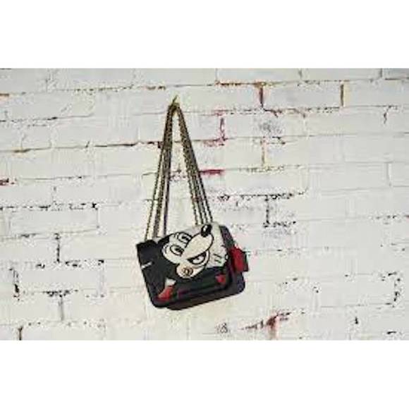 Coach | Bags | Coach Keith X Haring Disney Mickey Mouse Madison ...